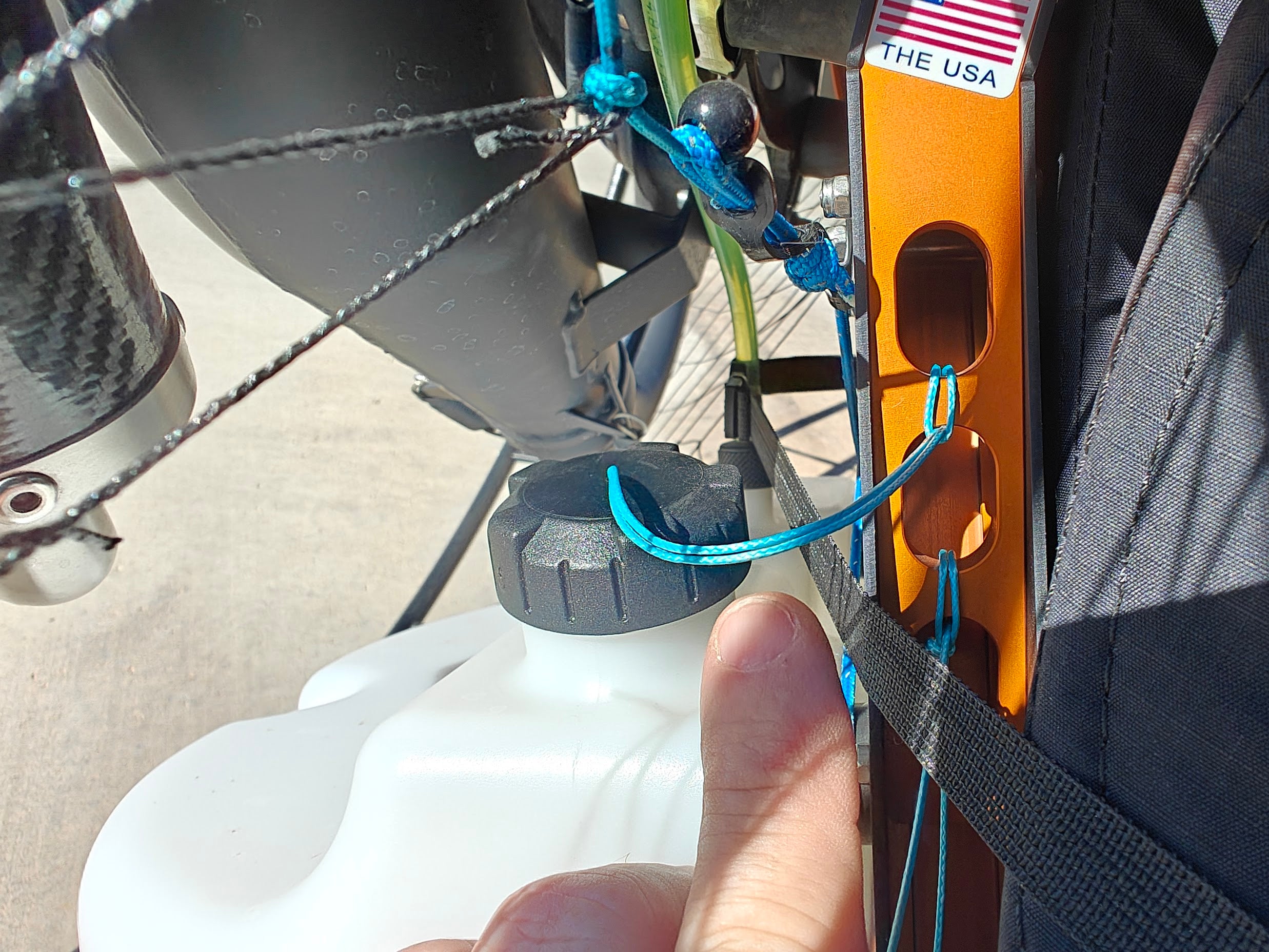 Cool New Update: Fuel Cap Tether – Moment Paramotor