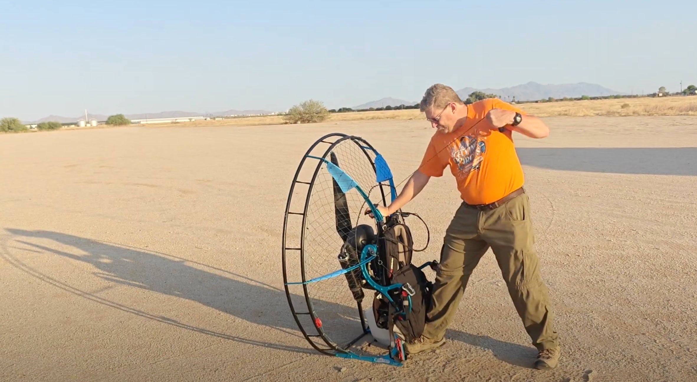 Ground Start Your Moment – Moment Paramotor